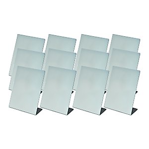 Sax Single Sided Self-Portrait Mirror with Base, 8-1/2 x 11 Inches, Pack of 12