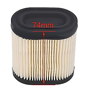 Harbot 36905 Air Filter for Tecumseh 36905 740083A LEV100 LEV115 LEV120 LV195EA OVRM65 OVRM10 OVRM120 Engine Toro Craftsman Recycler 22 6.5HP 20016 20017 20018 Lawn Mower, Pack of 2