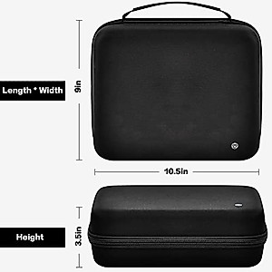 Battery Organizer Storage Case, 118+ Batteries Carrying Holder Container Box Double Mesh Pockets for AA AAA 9V C D with BT-168 Battery Tester (Batteries are Not Included)