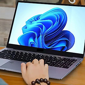 ciciglow 15.6in HD Laptop for Windows 10 11, 16GB RAM 1920 x 1080 Business Laptop, 11th Generation for Intel Core Processor I7 1165G7, 2MP HD Camera, Fingerprint Unlock, Bluetooth 4.0 (512GB US Plug)