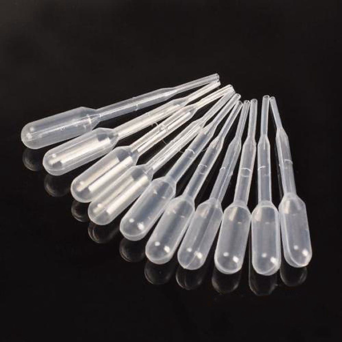 0.2 ml Transfer Pipettes Plastic Disposable Liquids Essential Oils Pipettors Makeup Tools, 300 Pieces