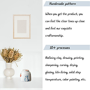 Pet Urn for Cat Ashes, Ceramic Cats Urns, Pet Urn with Beautiful Patterns