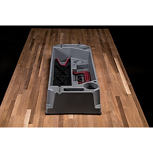 Tipton Gun Butler with Non-Marring Cleaning Forks and Storage Compartments for Secure Firearm Cleaning and Maintenance Green