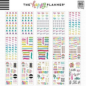 ME & MY BIG IDEAS Happy Planner STCKRS, Brights, 3888/Pkg