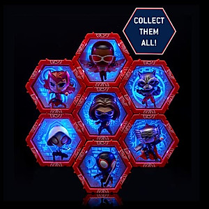 WOW! PODS Avengers Collection - Miles Morales | Superhero Light-Up Bobble-Head Figure | Official Marvel Collectable Toys & Gifts