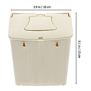 NUOBESTY Bird Cage Feeder Parrot Breeding Nest Plastic Cockatiel Breeding Box Screw Mount Bird Nest House Cage Tree Hanging Bird Hut Habitat for Canary Budgie Lovebird Bird Buddy