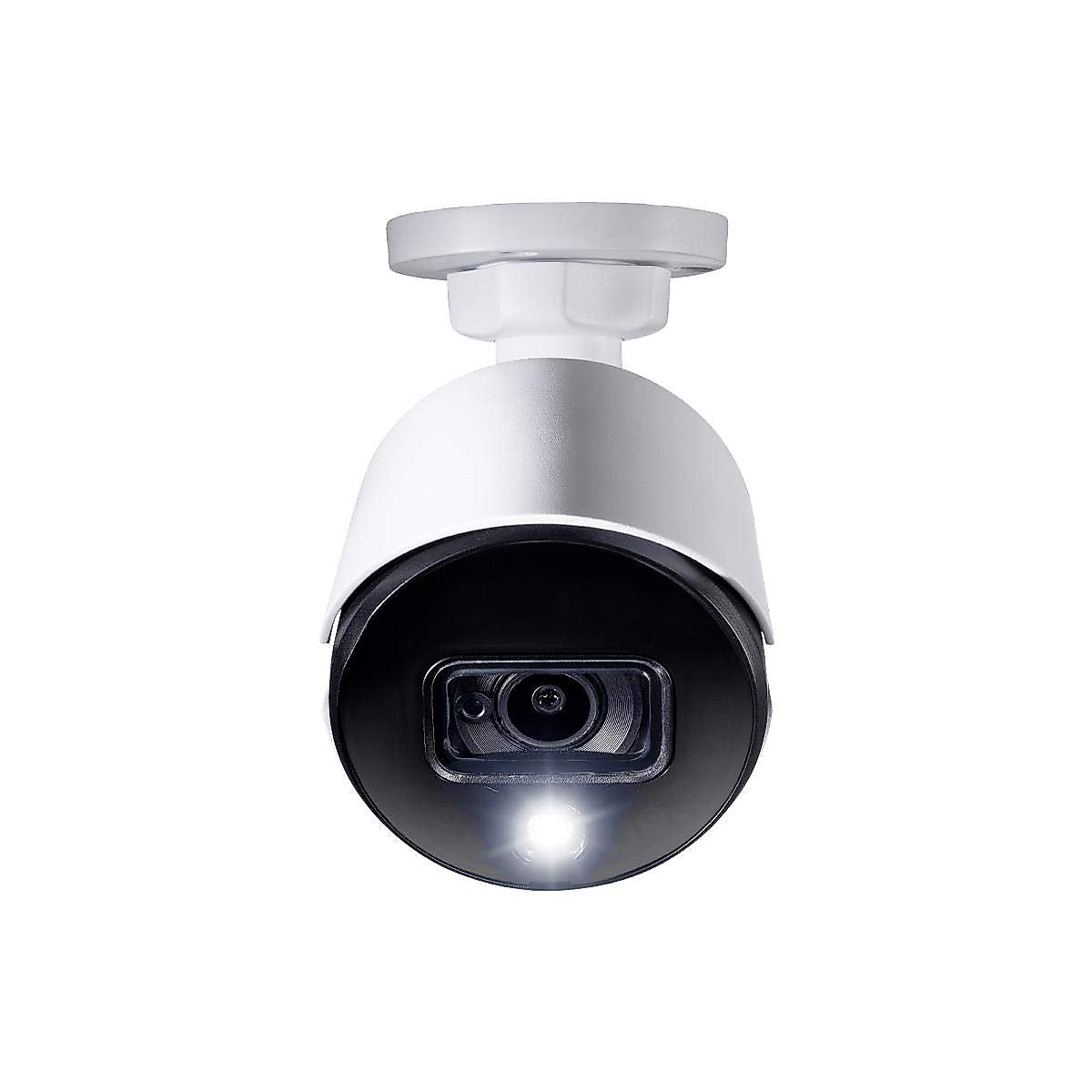 Lorex C881DA 4K Ultra HD Analog Active Deterrence Security Bullet Camera with Color Night Vision, 135ft IR NV, IP67, Works with D841, D861, D862, D871B, LHV5100, Camera Only, White, 4PK(M.Refurbished)
