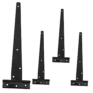 4pcs Gate Hinge T Shape Hinges Heavy Duty Hinges 8 Inches Door Hinges Furniture Hinges