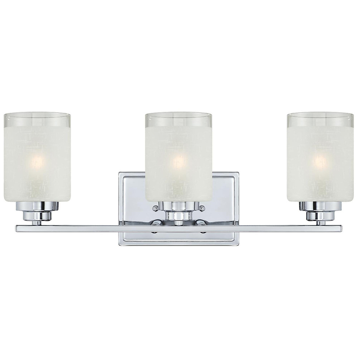 Westinghouse 63438A Hansen 3 Light Indoor Wall Fixture, Chrome