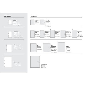 Filofax Domino Soft Personal Organiser - Pale Pink