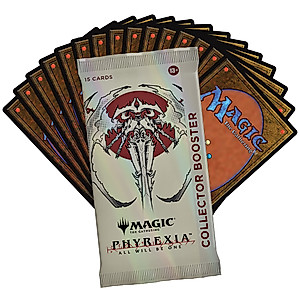 Magic: The Gathering Phyrexia: All Will Be One Collector Booster | 15 Magic Cards