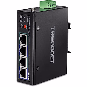 TRENDnet 95W 2-Port Industrial 2.5G PoE++ Injector, Supports PoE IEEE 802.3af, PoE+ IEEE 802.3at, and PoE++ IEEE 802.3bt, Not Compatible with Passive PoE Devices, Black, TI-IG290