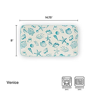 Pfaltzgraff Venice Serve Platter, 14.75 Inch, Cream