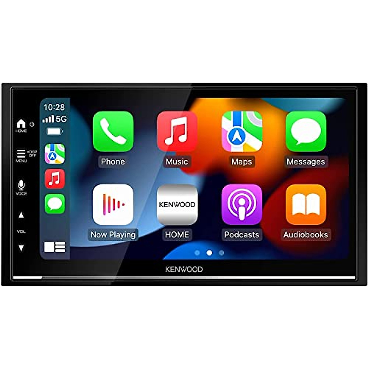 KENWOOD DMX7709S 6.8-Inch Capacitive Touch Screen, Car Stereo, CarPlay and Android Auto, Bluetooth, AM/FM Radio, MP3 Player, USB Port, Double DIN, 13-Band EQ Plus CMOS-230 Rearview Camera