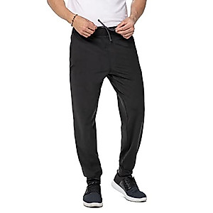 Chef Works Unisex Jogger 2.0 Chef Pants, Black, Large