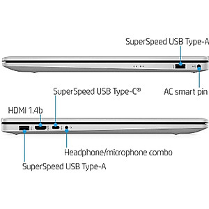 HP Newest 17.3 FHD IPS Micro-Edge Laptop, AMD Ryzen 5 5500U 6-core(Beat Intel i5-1135G7), 16GB DDR4 RAM, 256GB SSD+1TB HDD, WiFi, Bluetooth, Numpad, HDMI, Webcam, Win11
