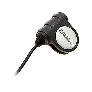 Zalman ZM-MIC1 High Sensitivity Headphone Microphone with Mini Clip, Computer PC Streaming Gaming Mic, 3.5mm Jack