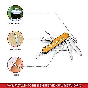 Swiss Eagle Multi-Tool Army Knife - Packs 11 Tools In Your Pocket