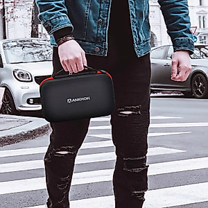 ANKHOH Carrying Case Compatible with NEXPOW Car Jump Starter, Fits for 1500A Peak 12800mAh Battery Starter Q10S/ T11F, Portable Storage Box for Car Battery Charger and Jumper Cables(Case ONLY)