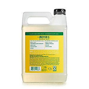 MRS. MEYER'S CLEAN DAY Liquid Dish Soap Refill, Biodegradable Formula, Honeysuckle, 48 fl. oz