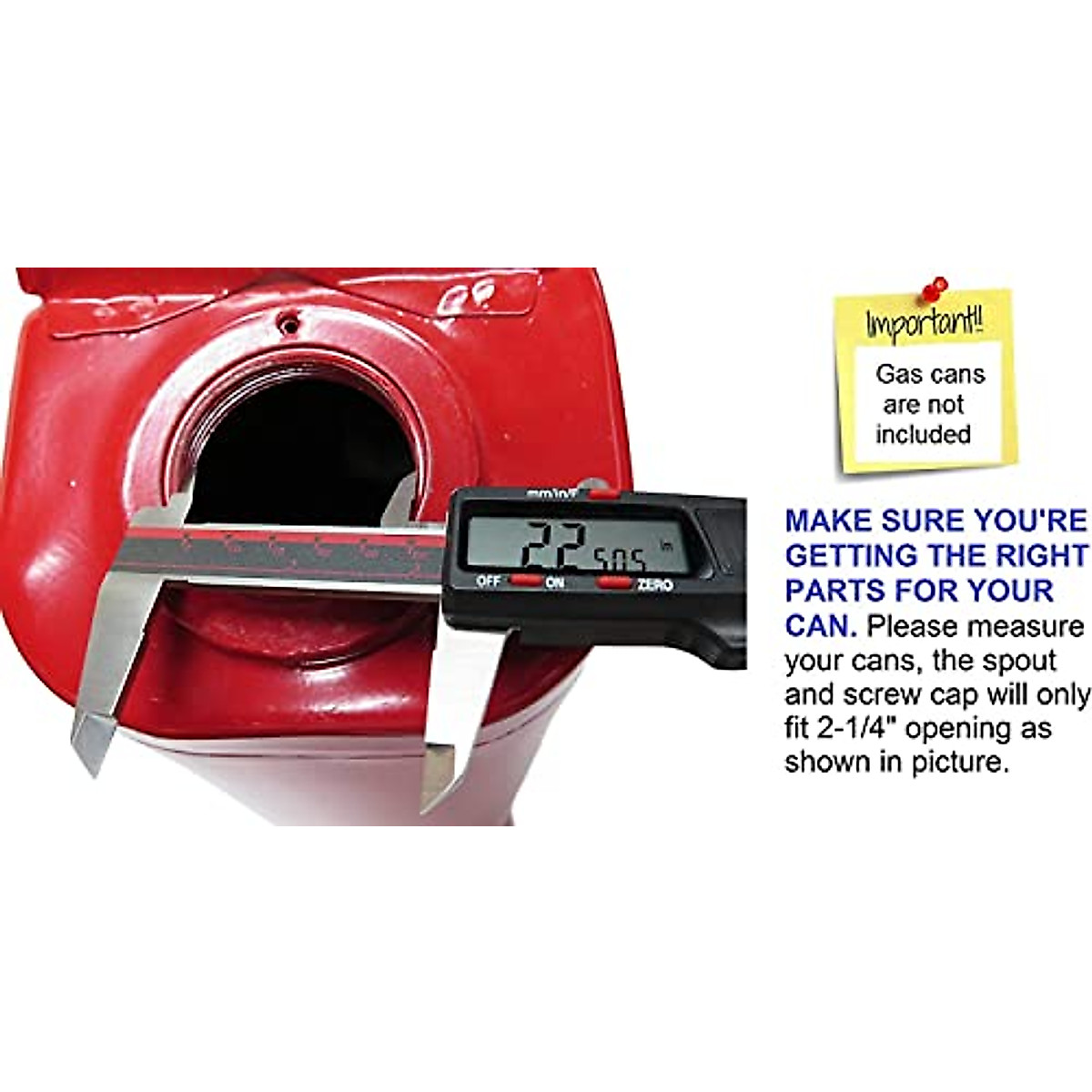 "JERRY CAN METAL SPOUT w/built in Metal Screen incl Gasket & Spout Cap" HEAVY DUTY Army Surplus Military USMC BLITZ Gallon Gas G Jerrycan Flexible Pouring Fuel Nozzle Brand NewCan not included