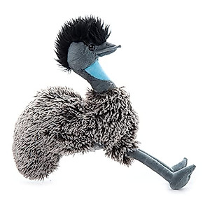 The Petting Zoo Emu Stuffed Animal, Gifts for Kids, Wild Onez Zoo Animals, Emu Plush Toy 12 inches