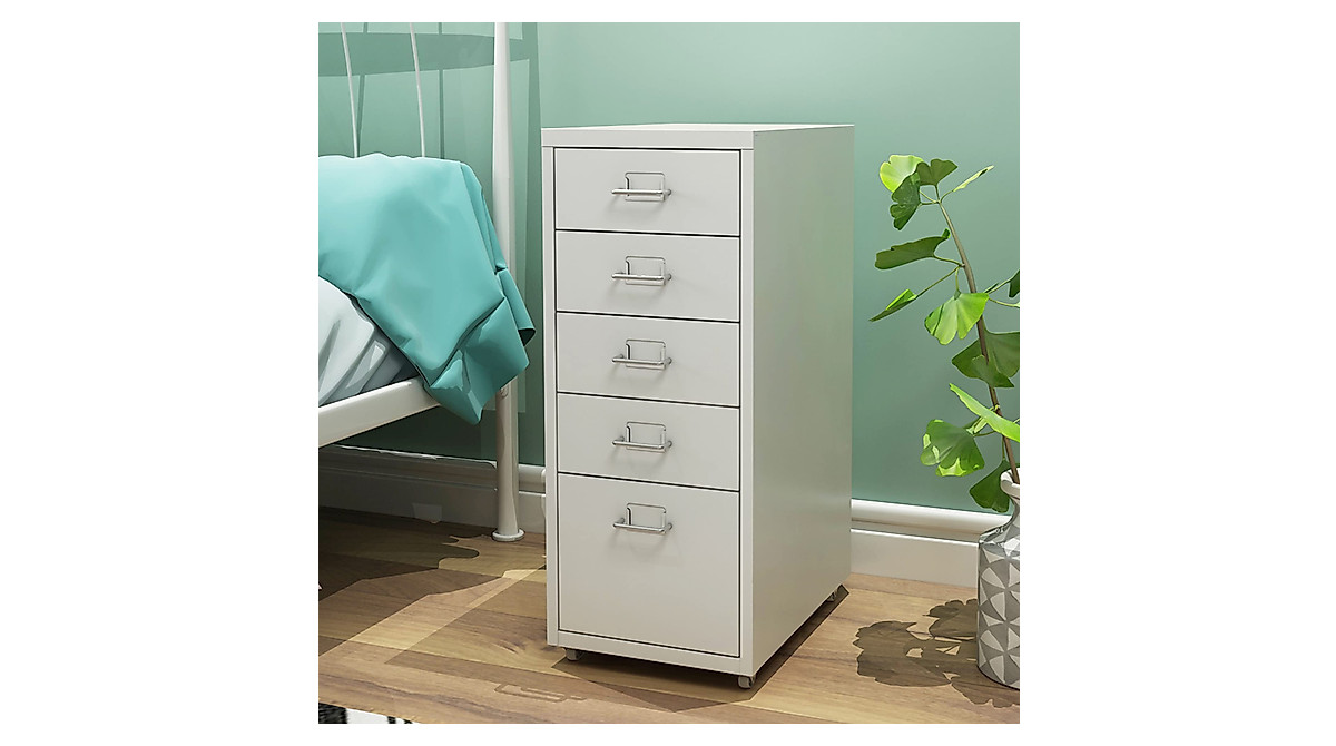 MIOCASA 5 Drawer Metal File Cabinet for Home Office