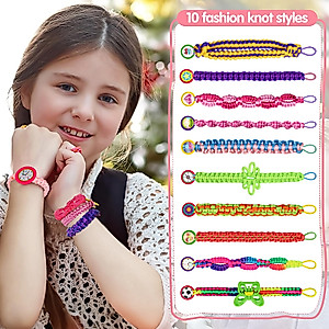 Friendship Bracelet Making Kit, Gift for 7 8 9 10 11 12 Year Old Girls, Crafts for Kids Ages 8-12, Friendship Bracelets Kits for Girl Toys Age 7-8 Years Old, Birthday Presents Ideal for Teen Girls