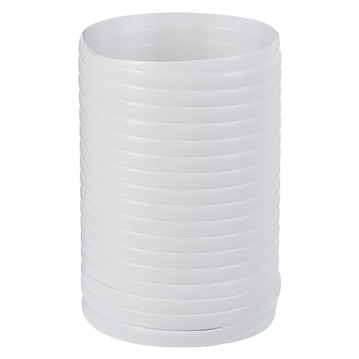 PATIKIL Wicker Repair Kit, Flat Synthetic Plastic Rattan Weaving Material for Garden Furniture Chair Table Sofa Storage Basket 0.55 LB, White