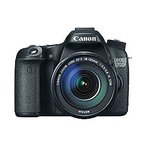 Canon EOS 70D Digital SLR Camera with 18-135mm STM Lens