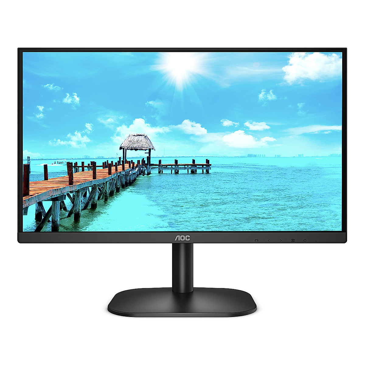 AOC 24B2XH - 24 Zoll FHD Monitor (1920x1080, 75 Hz, VGA, HDMI) Schwarz