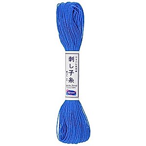 オリムパス製絲(Olympus Thread) Sashiko Cotton 22yd Blue Notion