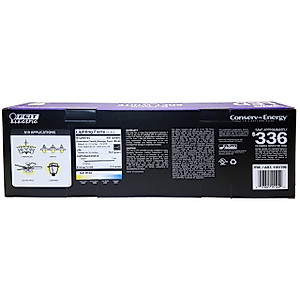 Feit Electric Led Dimmable 40W / 5.5W Soft White Crystal Clear Energy Efficient 6-Pack