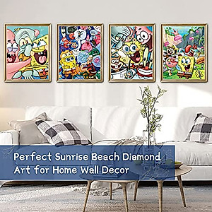 GemZono Diamond Painting Kits for Adults DIY 5D Diamond Art Paint with Round Diamonds Dots for Home Wall Decor Gifts(12x16inch/30×40cm)