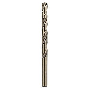 Bosch 2608585864 10.0mmx3.43"x5.24" Metal Drill Bit HSS-Co, Gray / Gold