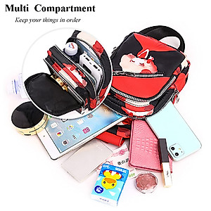 RTGGSEL Boho Ethnic Women's Waterproof Oxford Sling Shoulder Bags Girls Travel Crossbody Chest Bag Ladies Fishing Hiking Daypack (Boho Elephant)