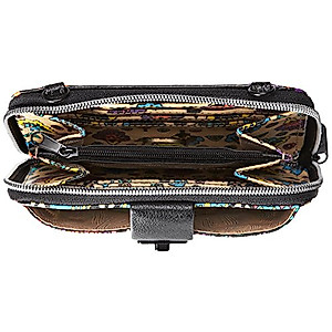 Sakroots Artist Circle Smartphone Crossbody, Radiant One World