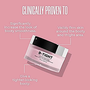 MAËLYS Cosmetics B-TIGHT Lift and Firm Booty Mask -Leave On Booty Mask -Helps Reduce the Appearance of Cellulite for a Lifted and Firm-looking Booty - Hyaluronic Acid, Guarana Extract, Pink Pepperslim