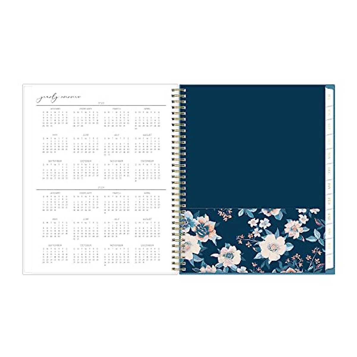 2023-2024 Blue Sky™ Life Note it® CYO Weekly/Monthly Academic Planning Calendar with Notes, 8-1/2" x 11", Bella, July 2023 to June 2024, 142181