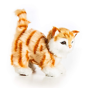 THE QUEEN'S TREASURES 18 Inch Doll Pets, Tabby Kitty Cat is The Perfect Furry Companion, Doll Toy Compatible with American Girl Dolls