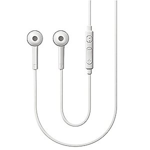 New OEM Samsung 3.5mm PREMIUM SOUND/ Stereo Earbud Headphones for Galaxy S6 S6 Edge S5 S4 Note Edge 4 3 2 EO-EG900BW (Bulk Packaging)
