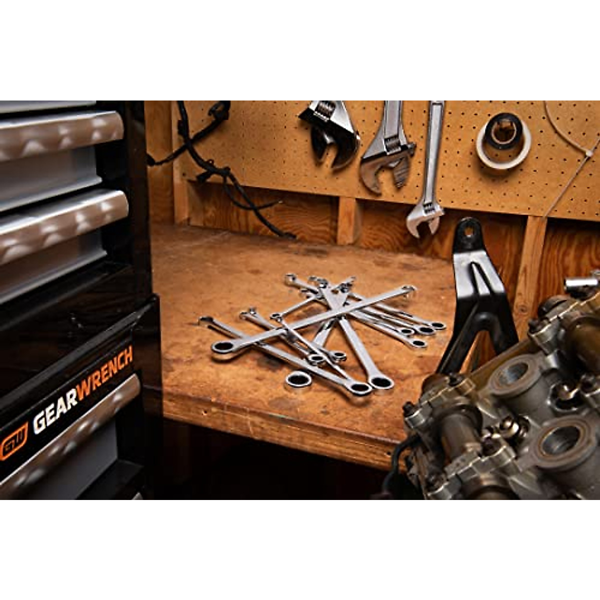 GEAWRENCH 12 Pc. Gearbox XL Ratcheting Wrench Set, Metric - 85988