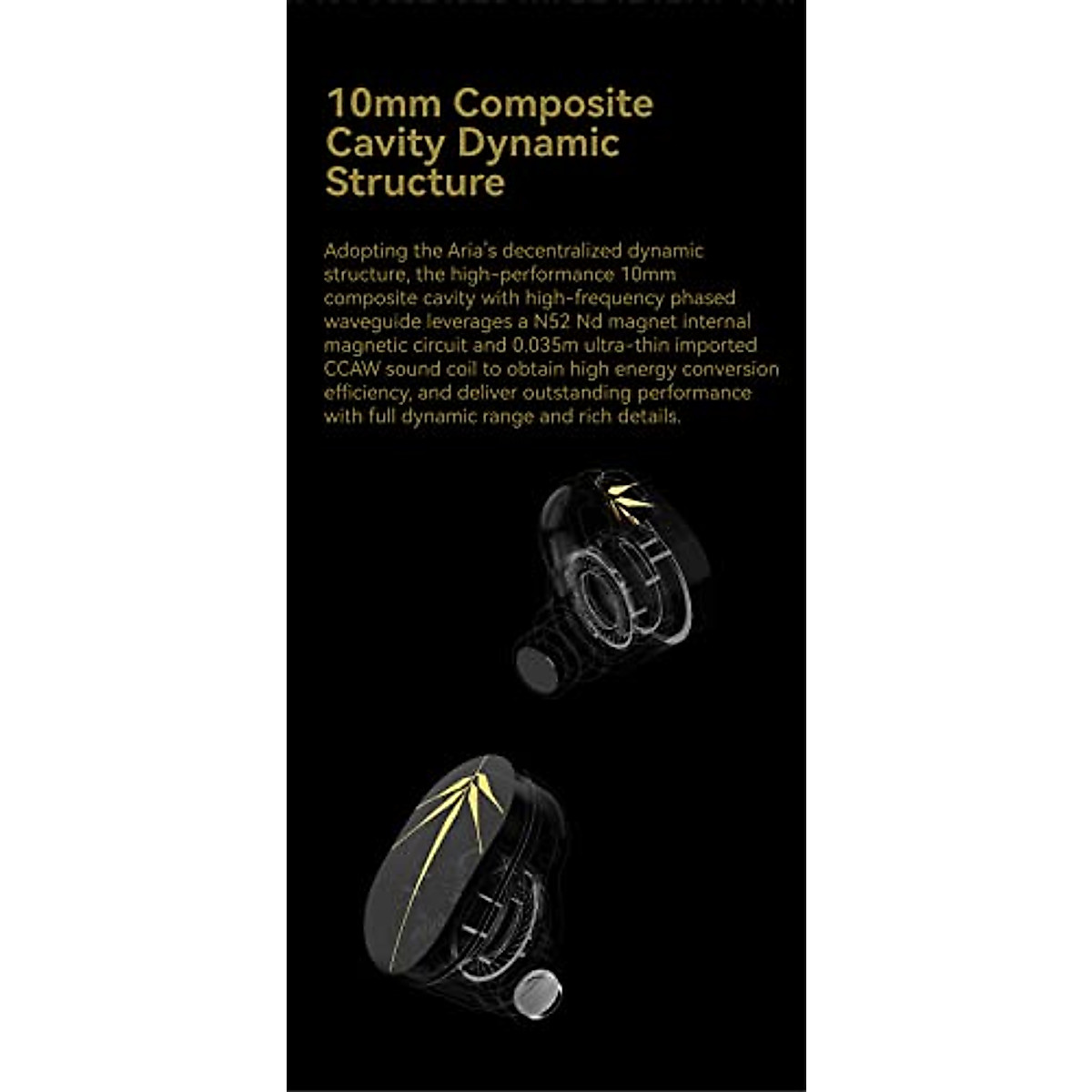Moondrop CHU High Performance Dynamic Driver IEMs in-Ear Earphone (with mic)