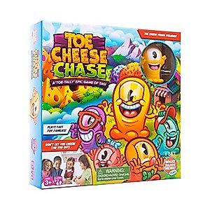 WHAT DO YOU MEME? Toe Cheese Chase - The Silly Board Game for Family Game Night