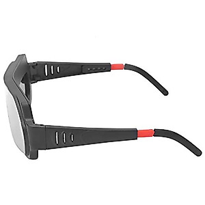 Auto Darkening Welding Goggles, Solar Powered Welder Glasses, Eye Protection Goggles Welding Equipment for TIG, MIG, Plasma, Arc, Welding, Cutting, Grinding