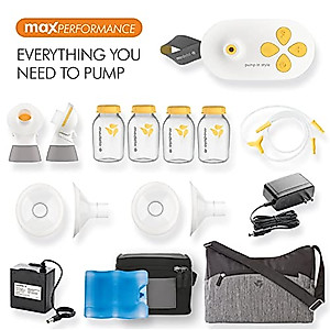 Medela Breast Pump, Pump in Style with MaxFlow, Electric Breastpump, Closed System, Portable