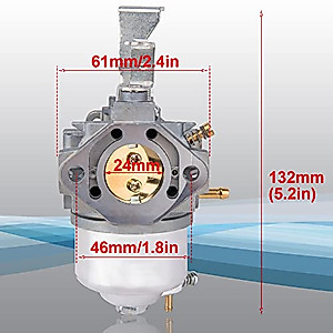 715670 Carburetor for Briggs and Stratton 185432-0271-E1 Carburetor Replace 715671 715668 185432-715670 Carb with Gaskets