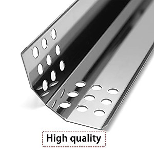 VICOOL Repair Parts Replacement for Grill Master 720-0697, Sunbeam 720-0697, Nexgrill 720-0783C, 720-0783E Gas Grill Models Stainless Steel Burner Tube, Heat Plates