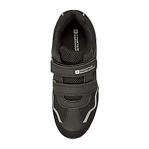 Mountain Warehouse Mars Kids Adaptive Non-Marking Sneakers Black Kids Shoe Size 2 US