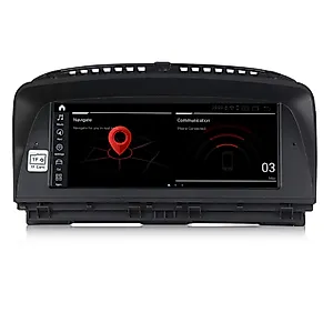 MekedeTech Qualcomm Android 12 Car Radio Stereo 8.8 inch IPS Touch Screen 4GB 64GB Built-in Carplay for BMW 7 Series E65 E66 2001~2008 MASK CCC System